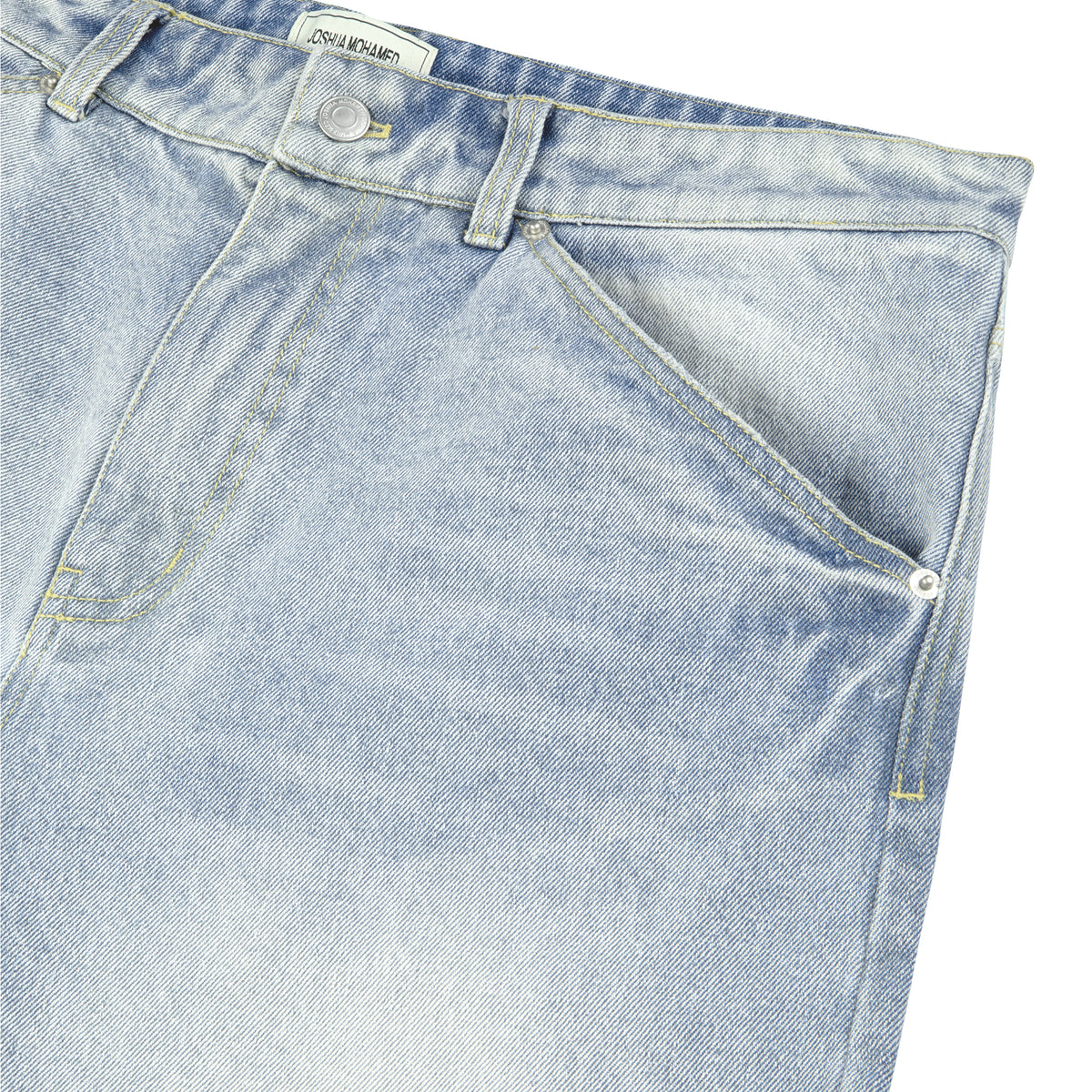 Wide Leg Distressed Jeans – JOSHUA MOHAMED
