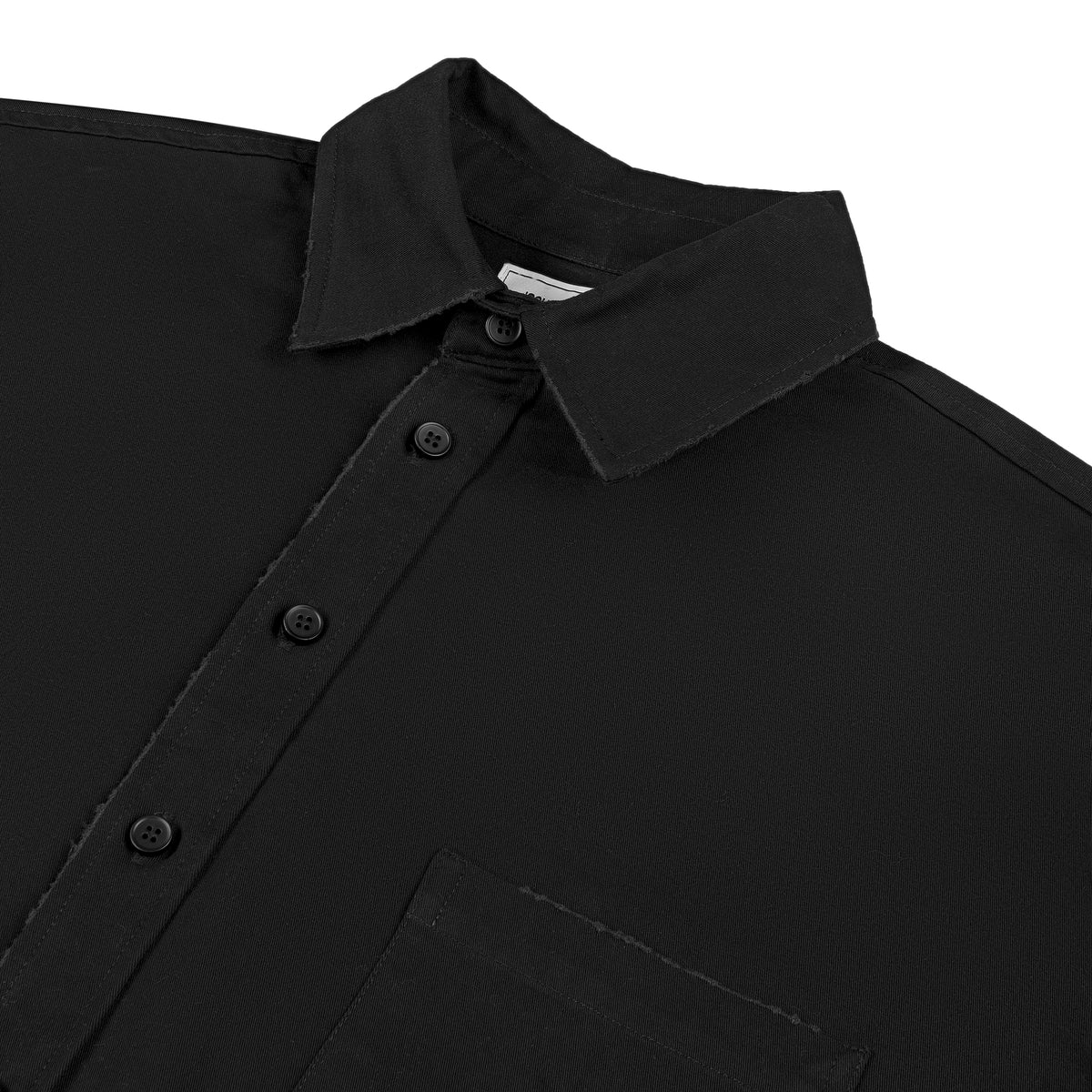 Black JM Cropped Shirt – JOSHUA MOHAMED