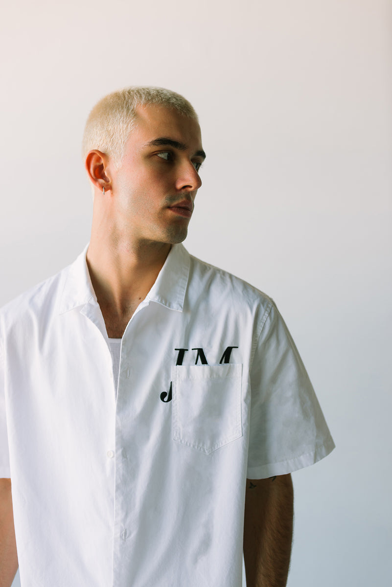 JM Work Shirt in White – JOSHUA MOHAMED